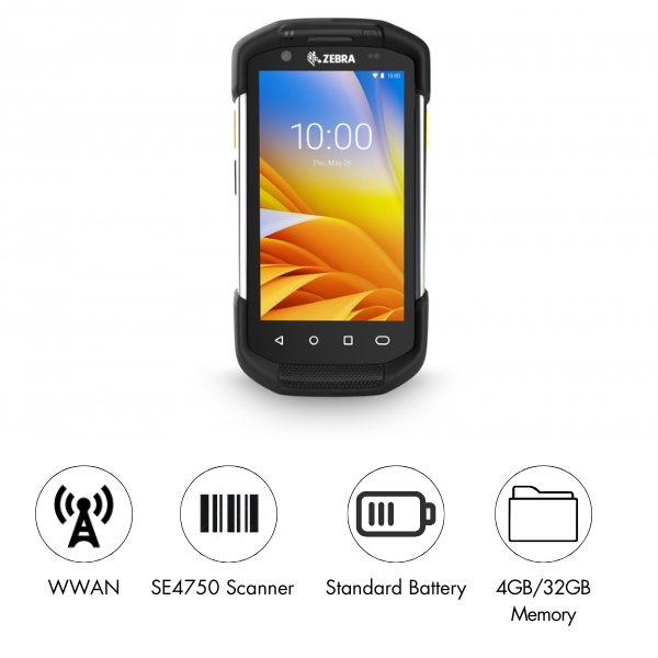 Zebra TC77HL-5ME24BG-A6 TC77 mobile computer from Smart Print and Labelling