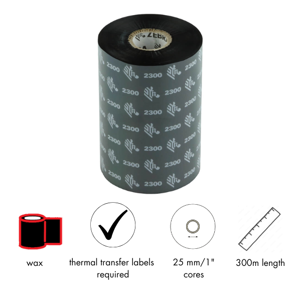 66090 Zebra 8000T All-Temp thermal transfer labels from Smart Print and ...