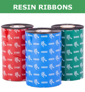 Zebra thermal transfer ribbons for Zebra industrial printers.