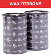 Zebra thermal transfer ribbons for Zebra industrial printers.