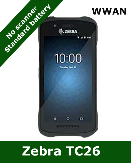 Zebra TC26BK-11D221-A6 TC26 mobile computer | Smart Print and Labelling