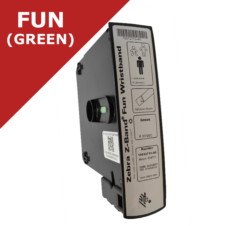 10012713-4K Zebra Z-Band Fun direct thermal wristband cartr from Smart ...
