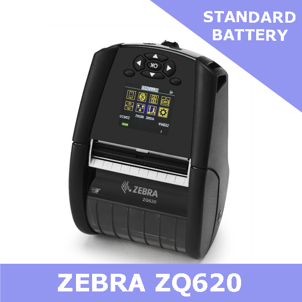 ZQ62-AUWAE11-00 Zebra ZQ620 mobile printer from Smart Print and Labelling