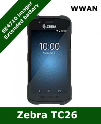 Zebra TC26BK-11A442-A6 TC26 mobile computer from Smart Print and Labelling