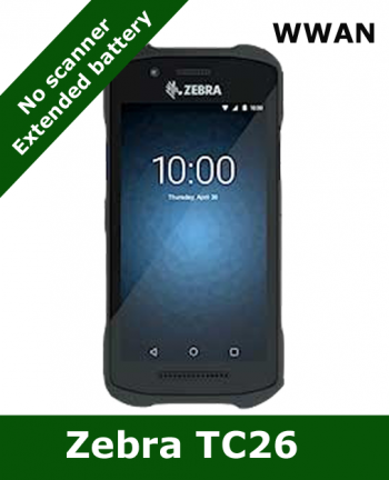 Zebra TC26BK-11D241-A6 TC26 mobile computer from Smart Print and Labelling