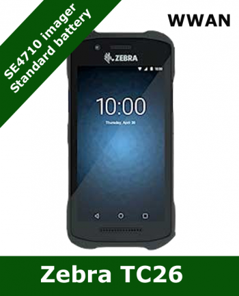 Zebra TC26BK-11A222-A6 TC26 mobile computer from Smart Print and Labelling