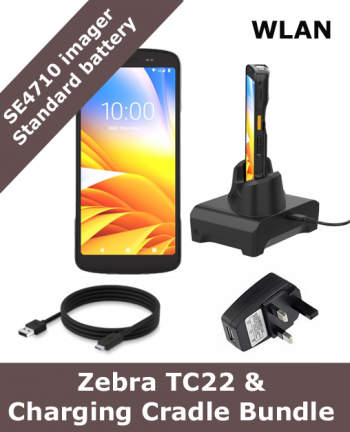 Zebra TC22 mobile computer and cradle bundle | Smart Print and Labelling