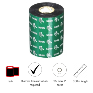 Genuine Zebra Resin Ribbons